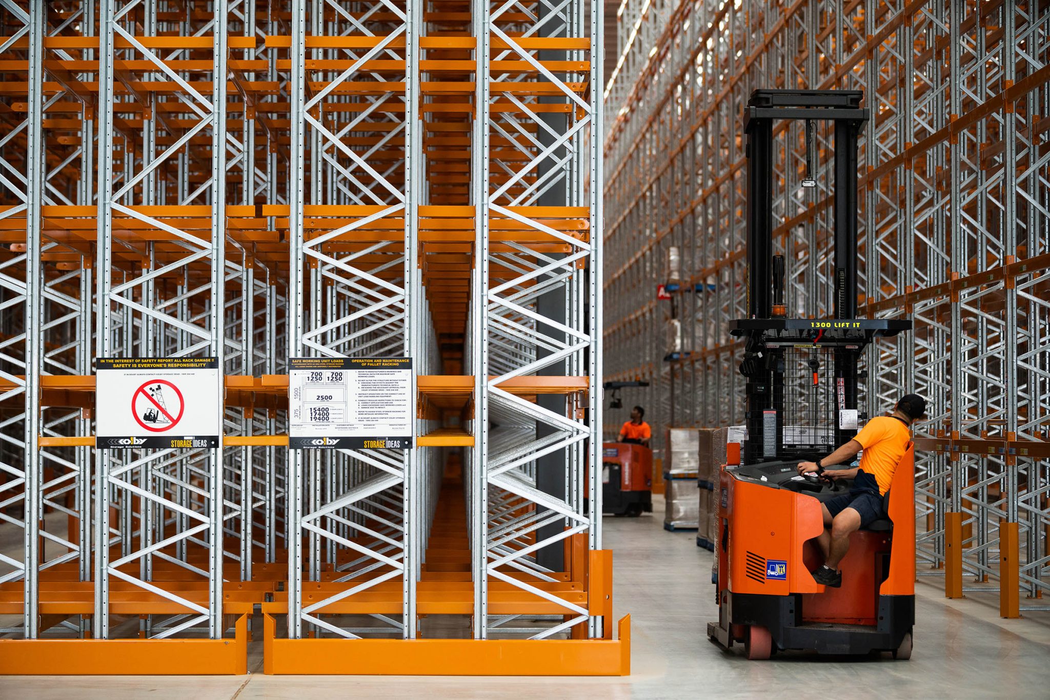 Double Deep Pallet Racking - Storage Ideas